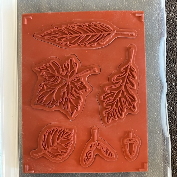 Stampin' Up! | Office | Stampin Up Gently Falling Stamp Set Set Of Two ...